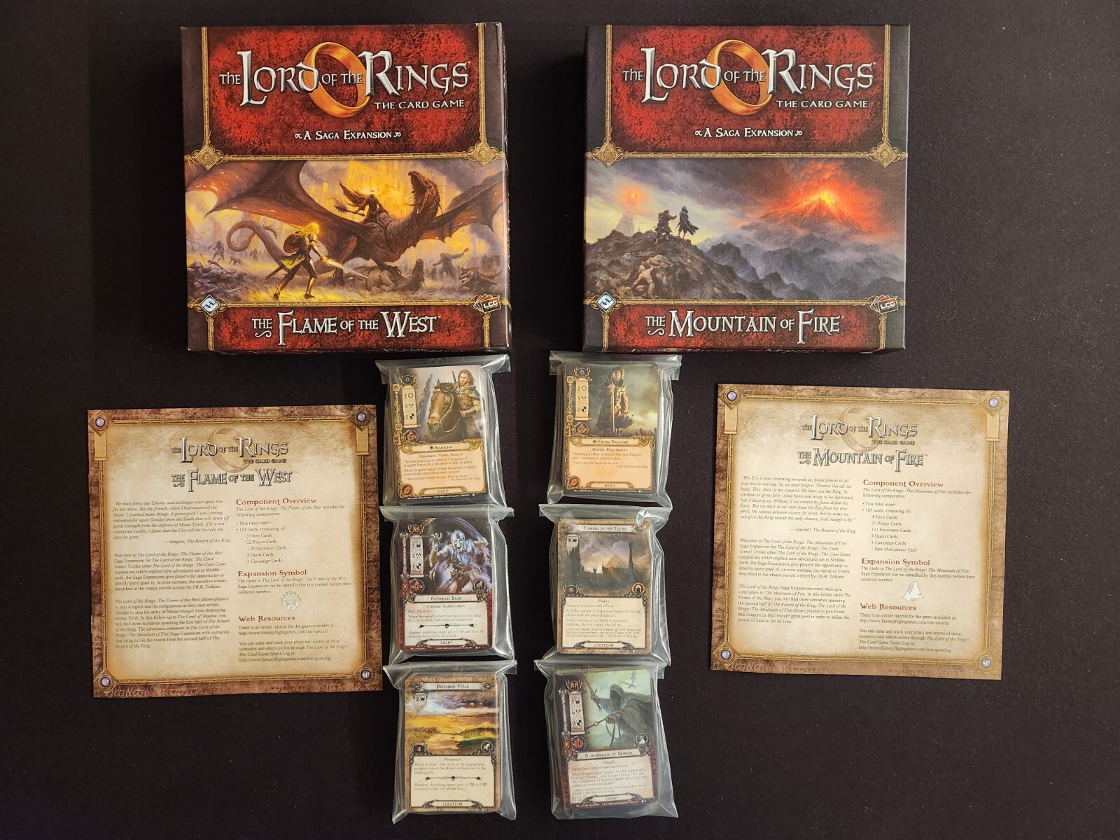 Fantasy Flight Games The Mountain of Fire Card Game - MEC62 for sale ...