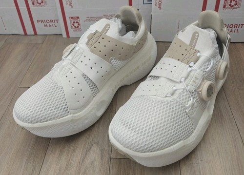 UA x Speedland Infinite Mega While Quartz/Desert Sand Running Shoes ...