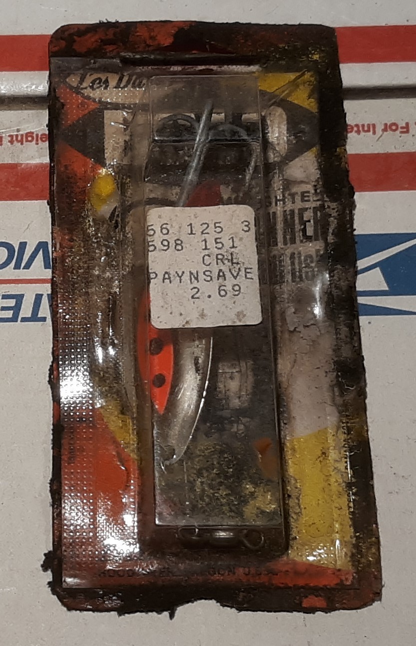 F78) Vintage New Old Stock (NOS) Les Davis Bolo Lure. Sealed Packaging ...