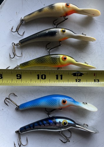 5 Vintage Lindy’s Little Joe Shadling Crankbait | eBay