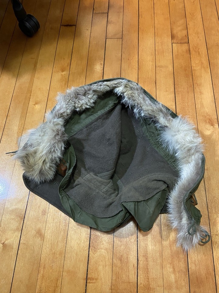 Vintage M 1951 Fur Lined Parka Hood Great Used Condition HOOD ONLY | eBay