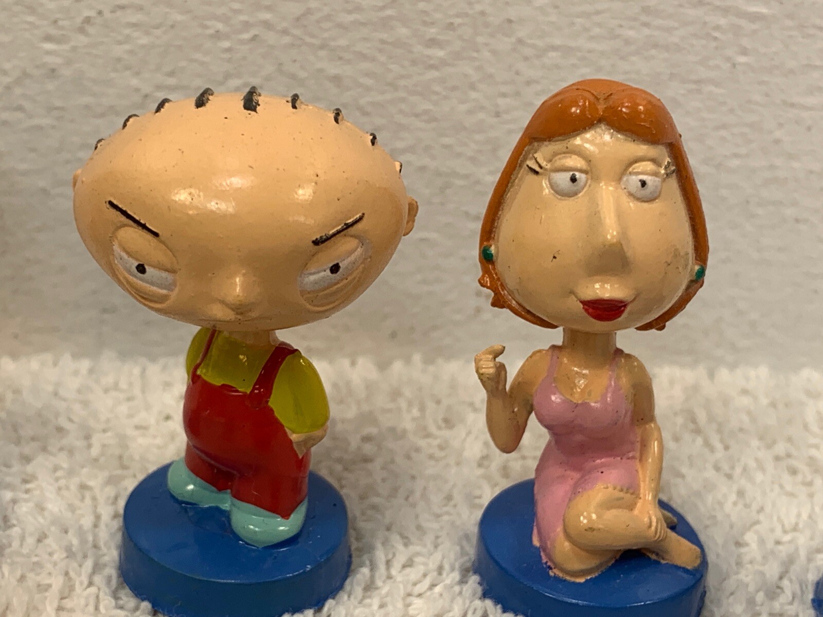 Family Guy mini bobbleheads Complete set w/Custom 2005 Gumball Premium ...