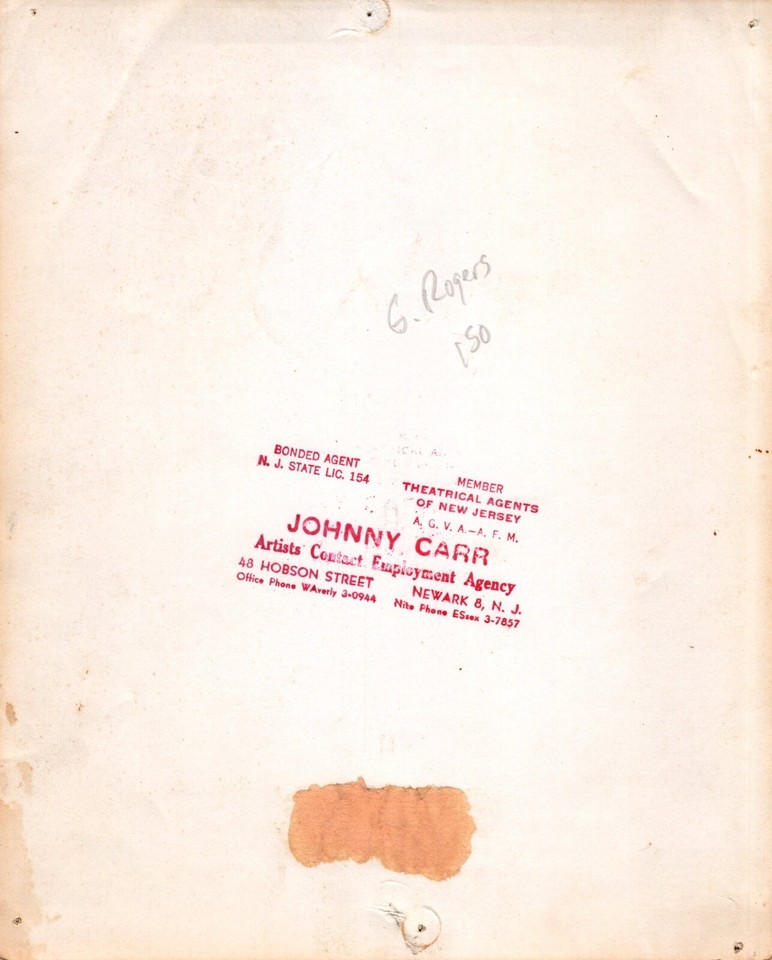 Ginger Rogers (1942) 🎬 Beauty Hollywood Actress - Photo by Johnny Carr ...