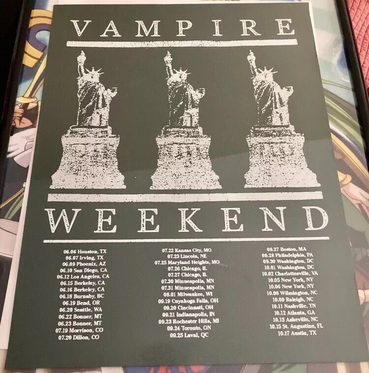 Vampire Weekend Poster Vampire Weekend Poster Modern Vampires Of The