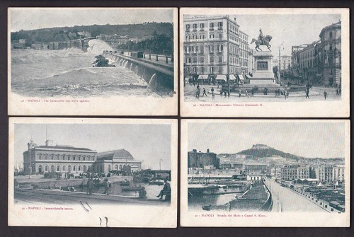 Italy NAPOLI NAPLES x9 c1902 u/b PPCs picture postcards | eBay UK