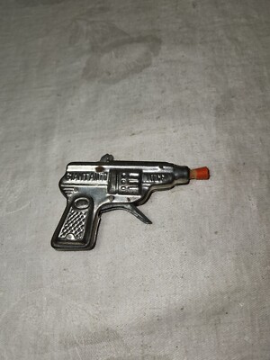 Vintage Giant Pressed Steel Small Toy Cap Gun 3.5" Long | eBay