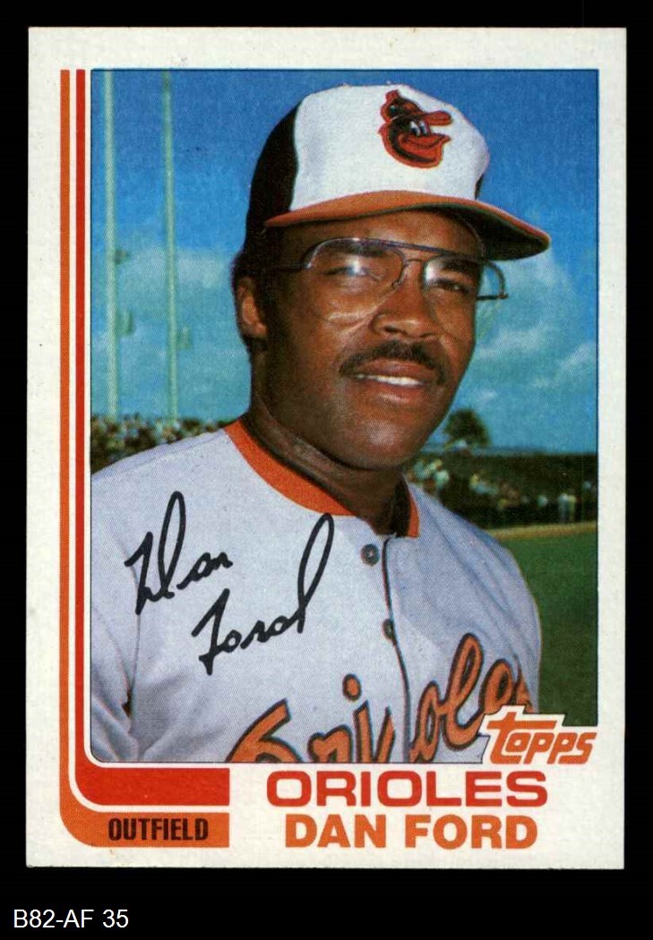 1982 Topps Traded #35 Dan Ford T Orioles 8 - NM/MT | eBay