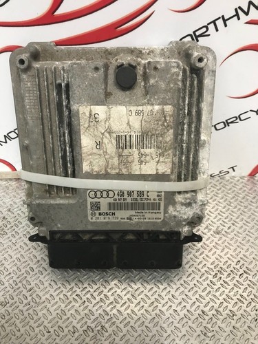 AUDI A7 ECU 4G0 907 589 C AUDI A7 2014 3.0 TDI QUATTRO ENGINE ECU 6000 ...
