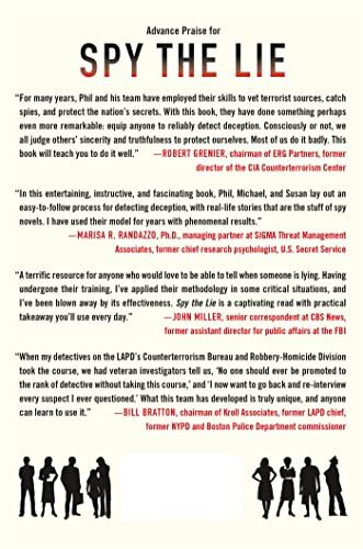 Spy the Lie : Former CIA Officers Teach You How to Detect Deception by ...