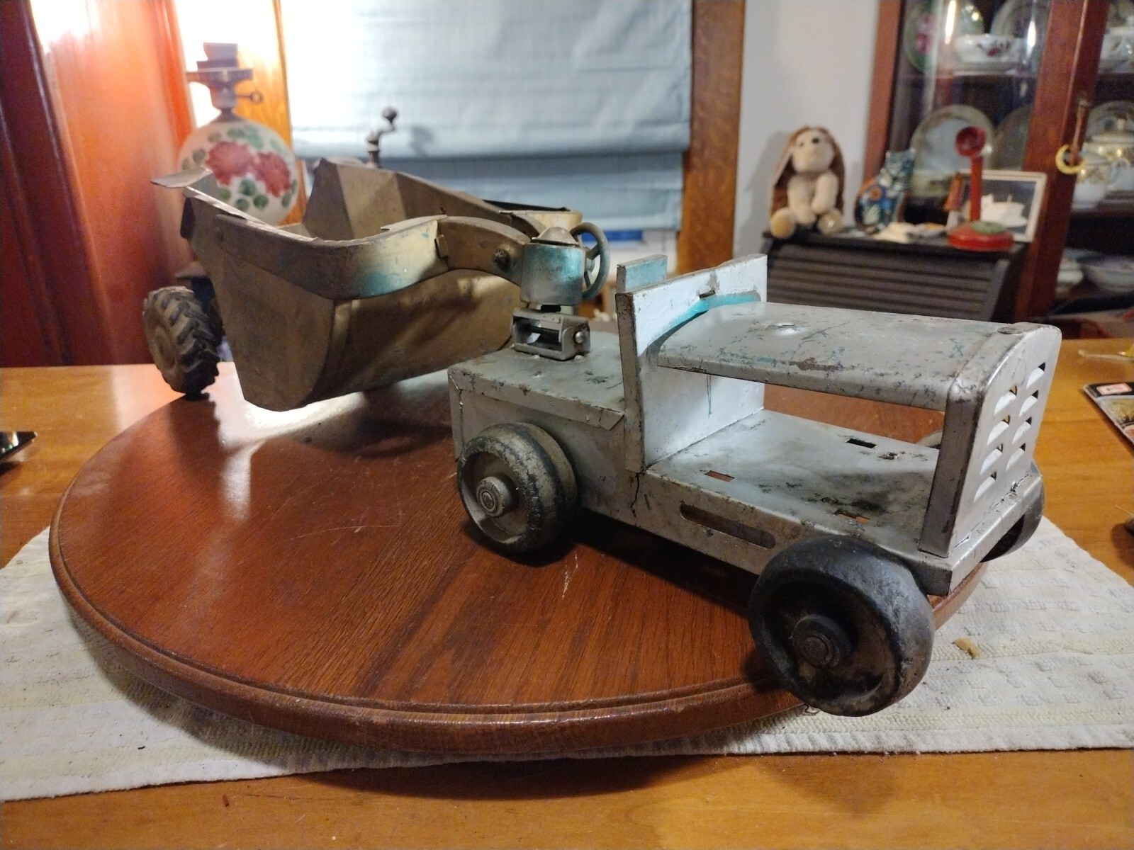 Vintage Structo Construction Toys Articulated Dump Rocker For Restore ...