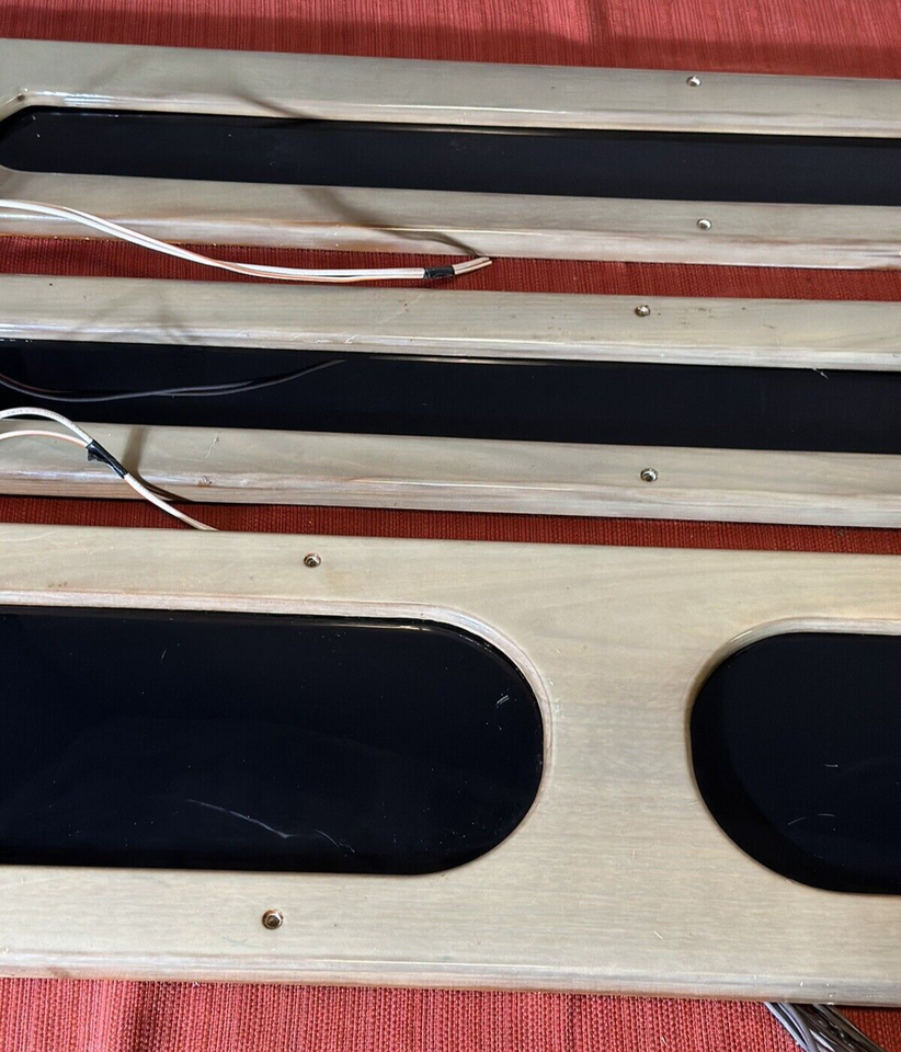 🏅 GMC SAFARI ASTRO VAN CONVERSION INTERIOR LIMO LIGHTS SET CUSTOM WOOD ...