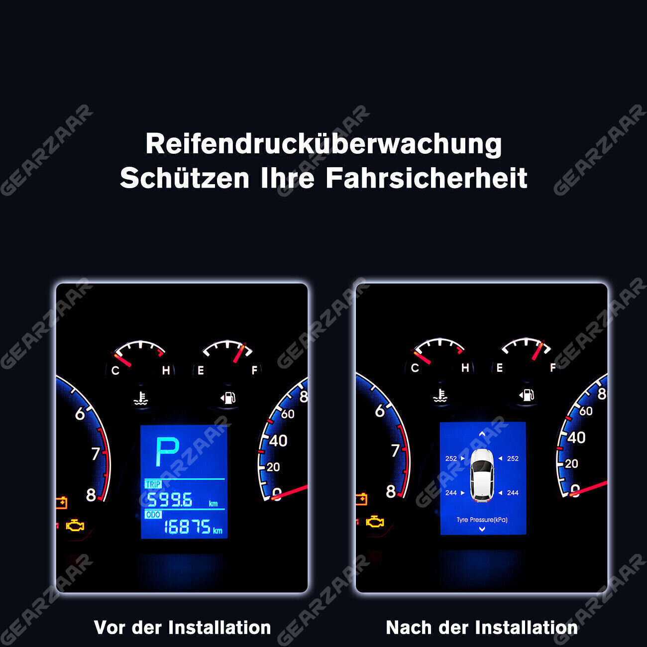4x Reifendrucksensor RDKS Für Mercedes W212 W205 W447 A0009050030 TPMS ...