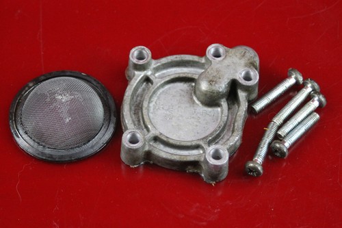 80-83 kawasaki kz440 ENGINE OIL STRAINER SCREEN & COVER 16101-003 16111 ...