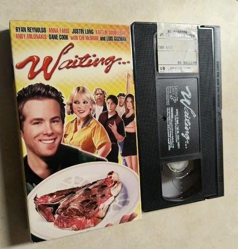 Waiting.... VHS Tape Rare OOP Near The End Of VHS Good Condition Ryan ...