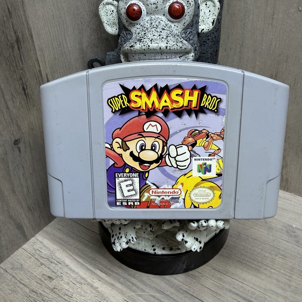 Mario Super Smash Bros. Nintendo 64 N64 Cartridge Only Tested & Working ...