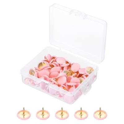 Roundness Push Pins, 200 Pcs Thumb Tacks Decorative Pins, Pink | eBay UK