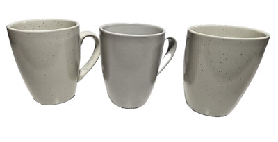 GENERIC CERAMIC COLOURED COFFEE MUGS X 3 | eBay Australia