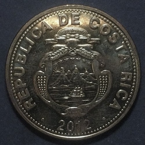 Costa Rica 50 Colones 2012 km231 Coin Münze Moneda Comb Shipping | eBay
