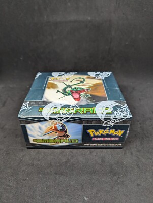 Pokemon FACTORY SEALED EX Emerald Booster Box w/ Display Case YETI ...