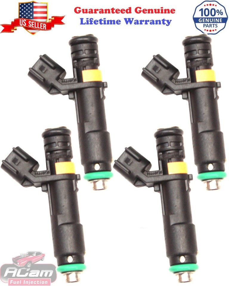 4x Genuine 2012-2017 OEM Siemens 04593986AA 2.4L Jeep Ram Matched Fuel ...