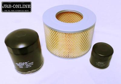 Toyota Coaster Bus HB30 2H 4.0L Diesel Oil Air Fuel Filter Service 87 ...