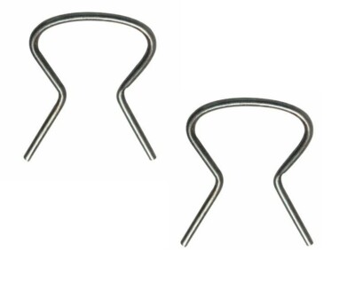 2 x Window Winder Car Door Handle Metal Clips Fiat Peugeot Citroen ...