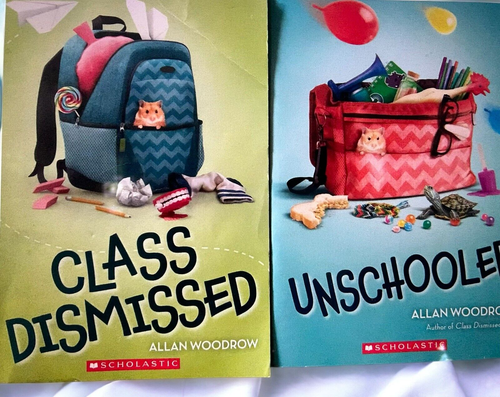 Set of 2 Unschooled Class Dismissed Allan Woodrow pb 9781338229998| eBay