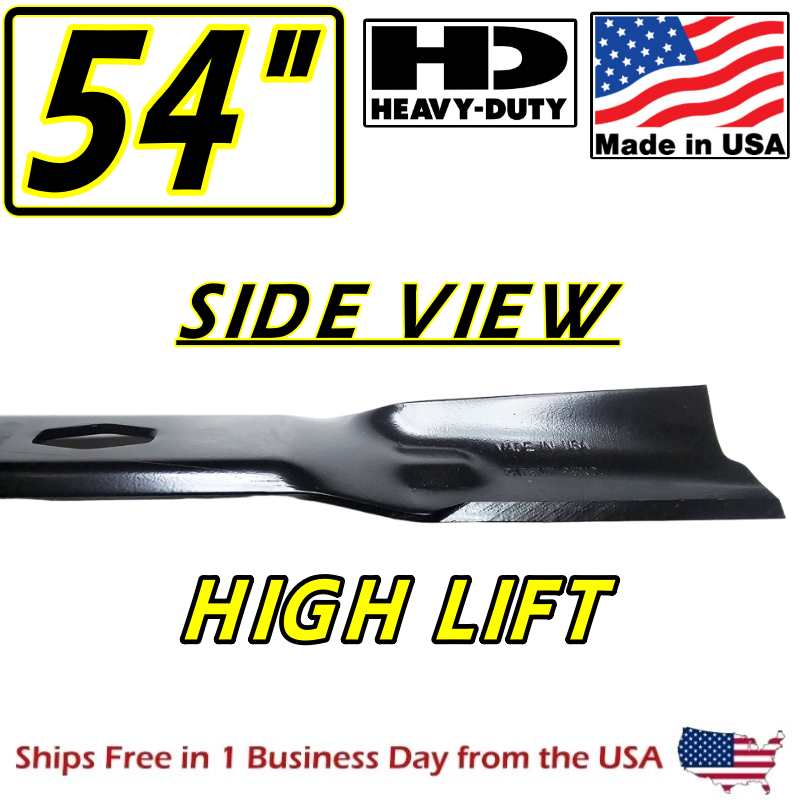 COPPERHEAD 3-PACK 54" HD BLADES FITS CUB CADET 17ASGGY3A10 742P05086-L ...