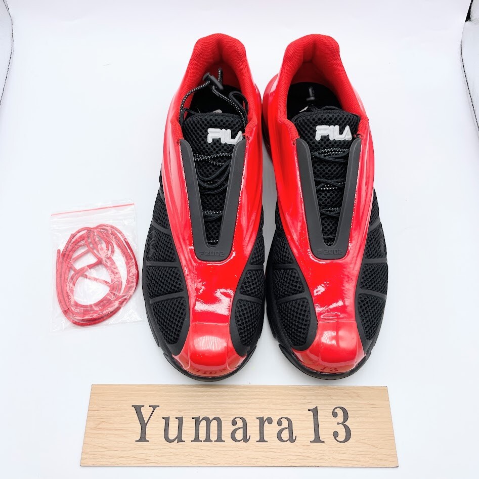 FILA REPLICA 2002 Reprint Black Red 2colors 1RM02752G-001,023 Men's ...
