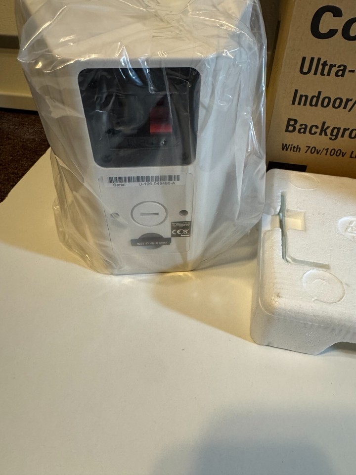 JBL Control 23T 2-Way 3-1/2" Indoor/Outdoor Speakers W/ Mounting Qty-2 ...