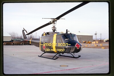 Army Bell UH-1 Iroquois Helicopter #60844 at Korea in 1971, Original ...