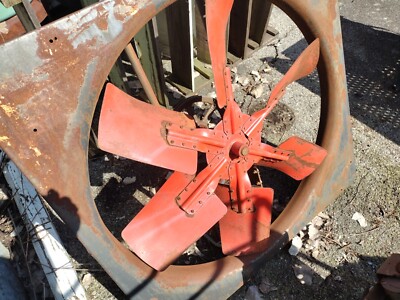 Dayton Std Duty 36" Exhaust Fan Steel used VGC | eBay