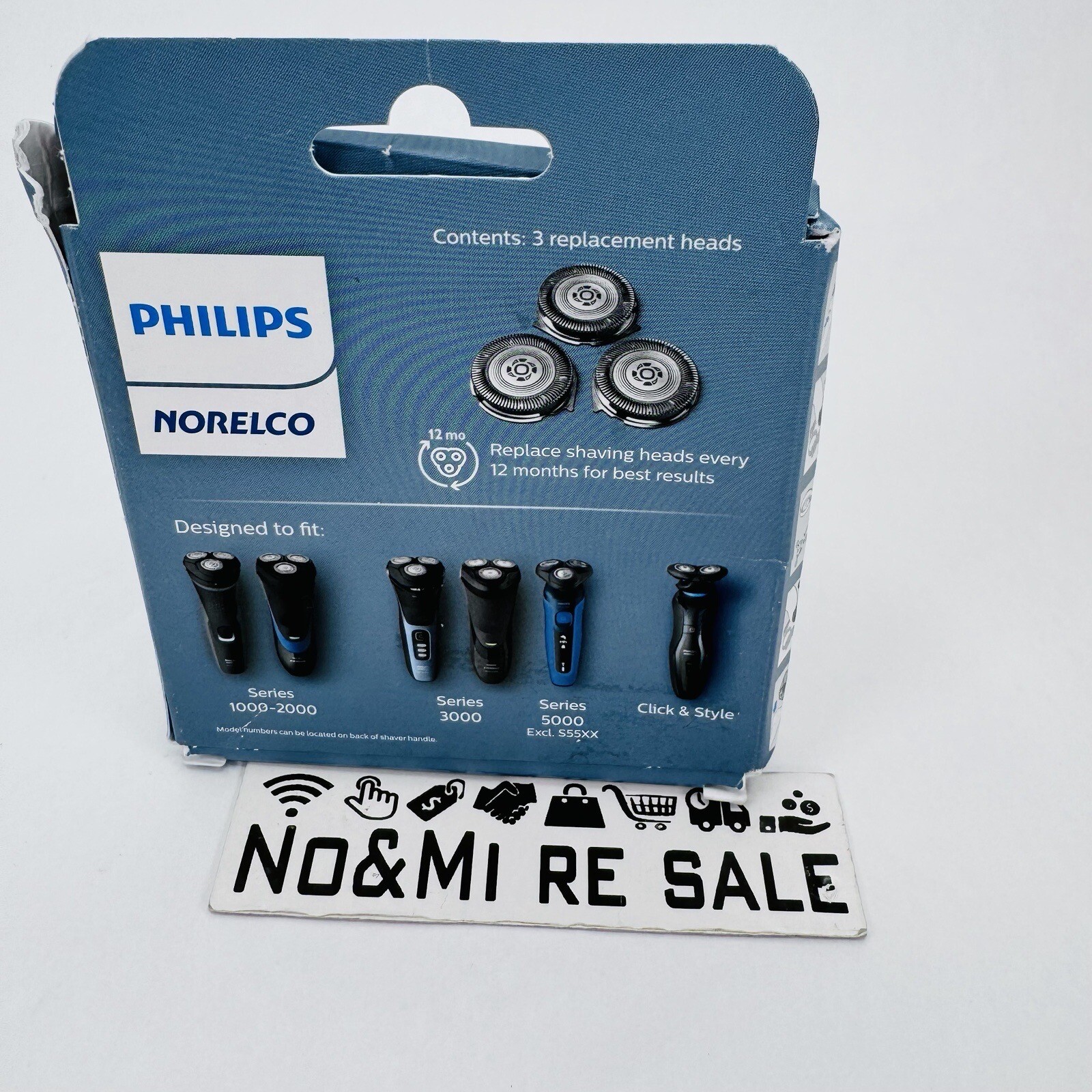 Philips Norelco Genuine SH30/52 Shaving Heads compatible with Norelco ...