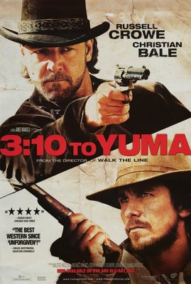 3:10 TO YUMA Movie POSTER 27x40 D Christian Bale Russell Crowe Ben ...