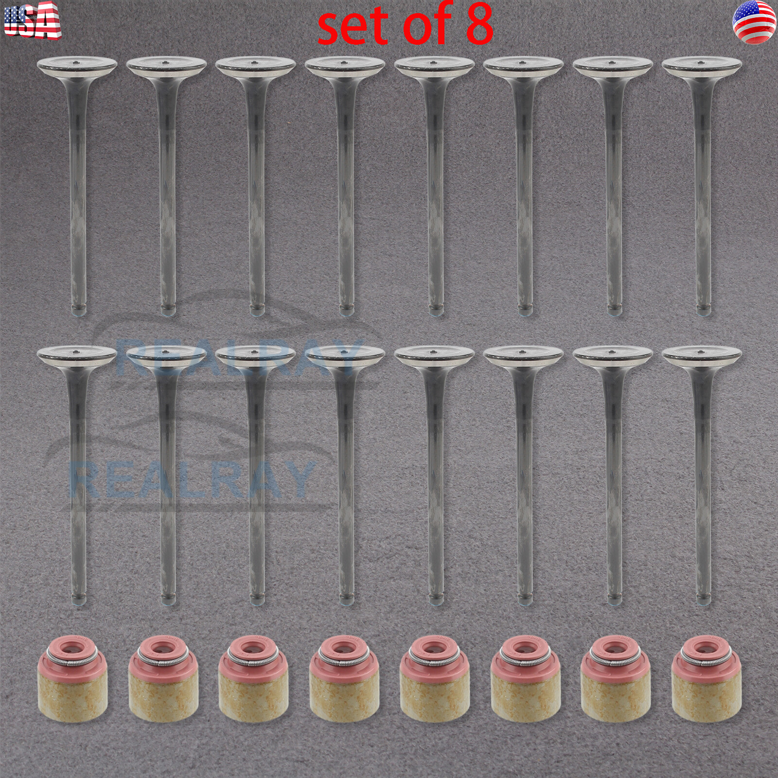 Intake & Exhaust Valves For Hyundai Veloster 1.6L 2012 2013 2014 2015 ...