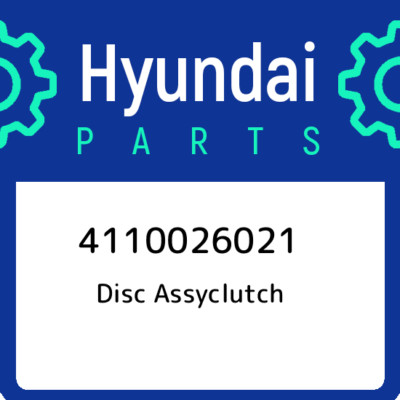 4110026021 Hyundai Disc assyclutch 4110026021, New Genuine OEM Part | eBay