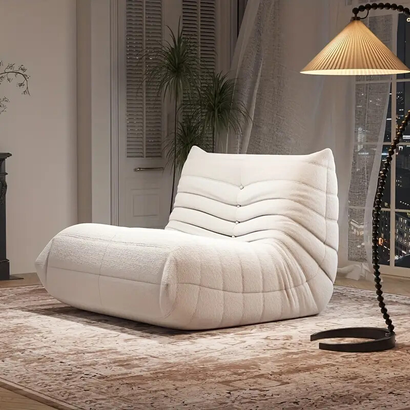 Floor Sofa Nap Couch Chesterfield Sofa Caterpillar Lazy Sofa 1 to 3 ...