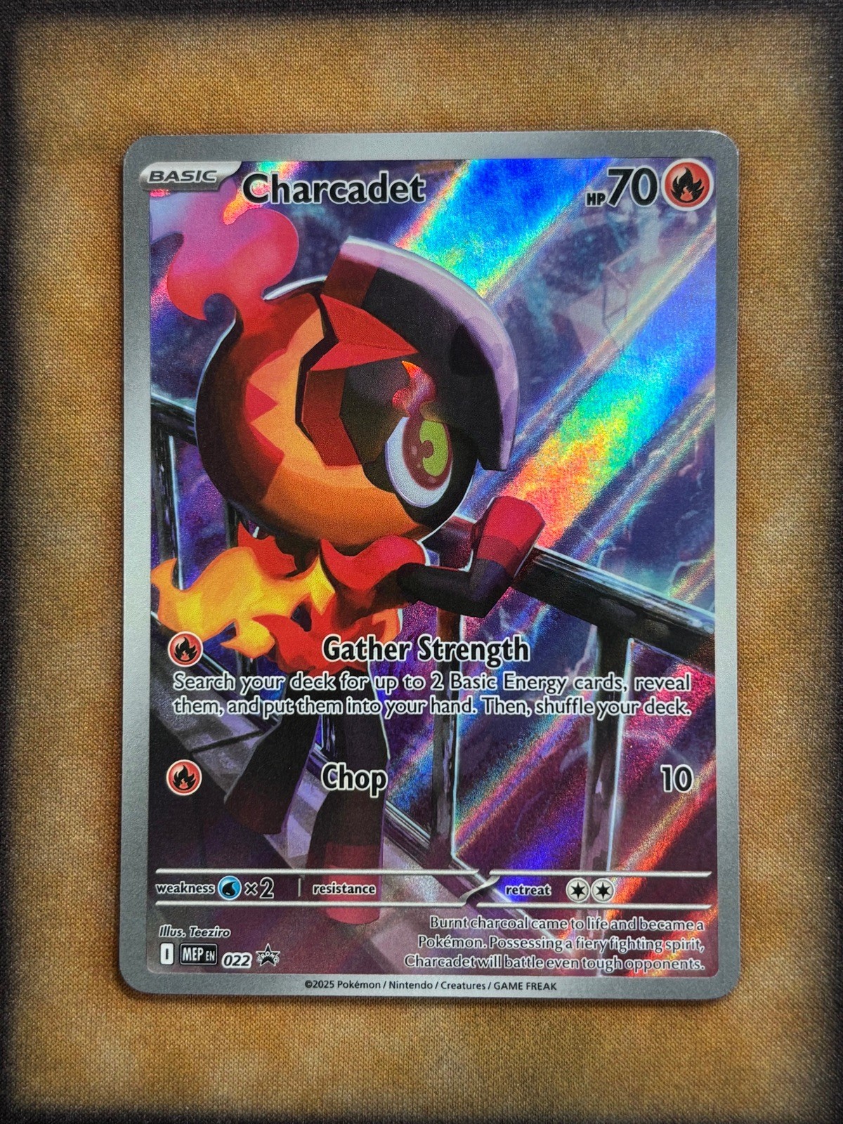 Pokemon Charcadet MEP 022 Promo Full Art NM | eBay