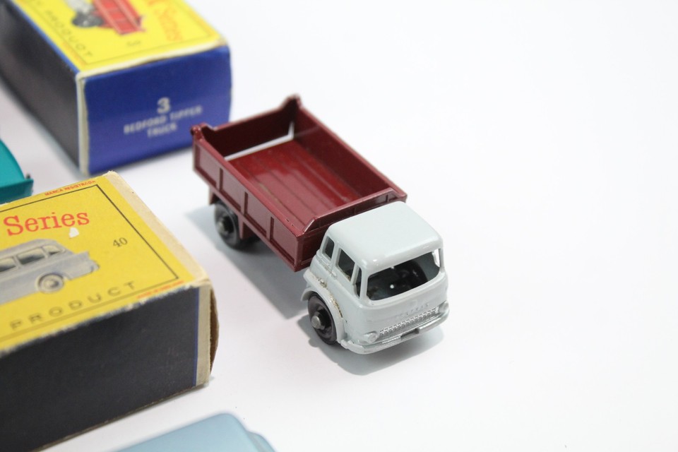 16 Lesney Matchbox Series Diecast 33 Ford Zephyr 32 Jaguar E-Type D ...