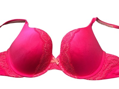 Victoria's Secret Womens Body By Victoria Lined Underwire Hot Pink 36D ...