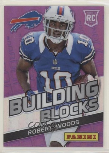 2013 Panini Monster Box Building Blocks Purple Prizm /49 Robert Woods ...