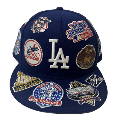 New Era Los Angeles Dodgers All Over Patch Custom 9FIFty Snapback Hat ...