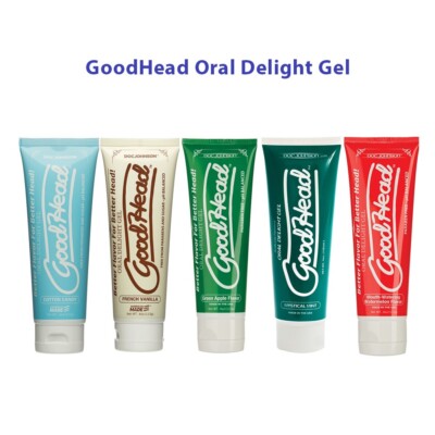 Doc Johnson Good Head Gel Oral Throat Lube 4 Oz - Choose Flavor | eBay