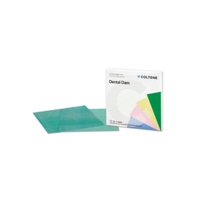 Coltene Rubber Dam Latex 6x6”(36pcs/box)+US SELLER+FREE USPS SHIPPING ...
