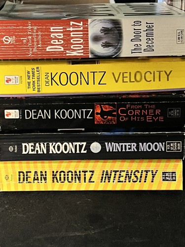 7 Book Hard & Soft Cover Dean Koontz Novel Lot | eBay