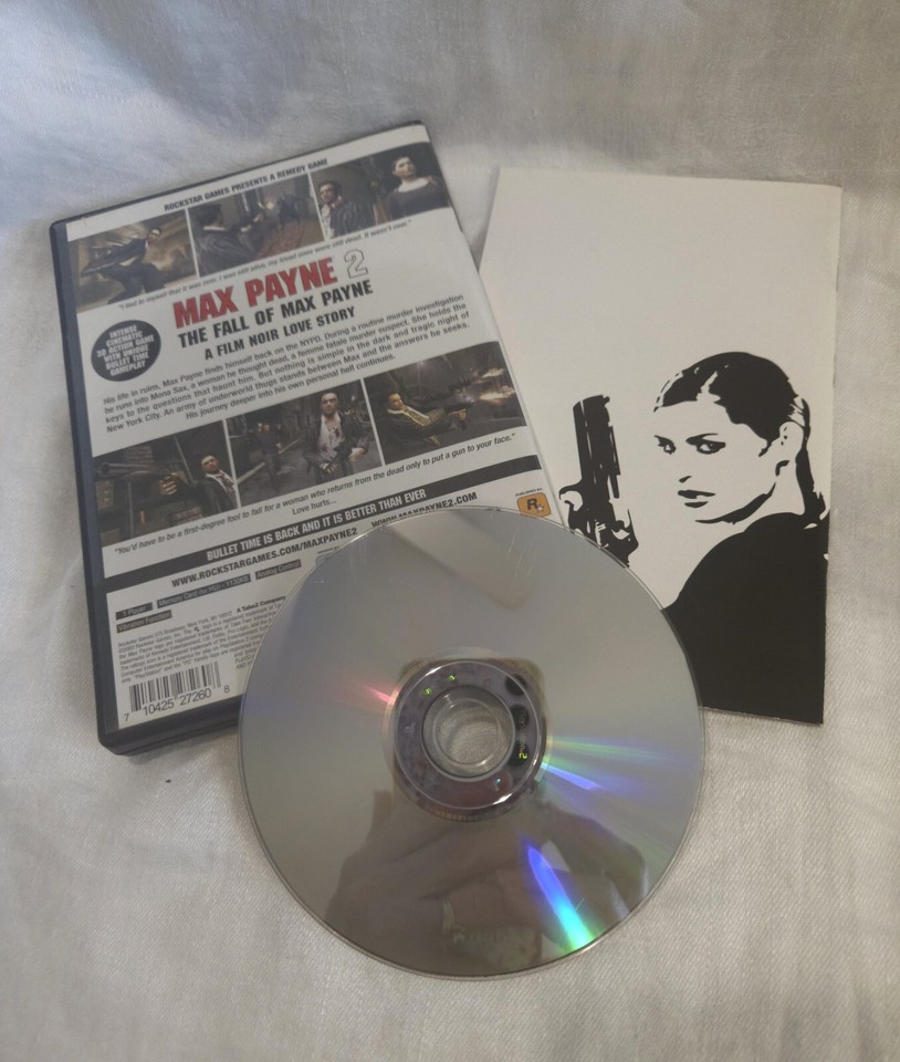 Max Payne 2 The Fall of Max Payne - (Sony PlayStation 2) PS2 Complete ...