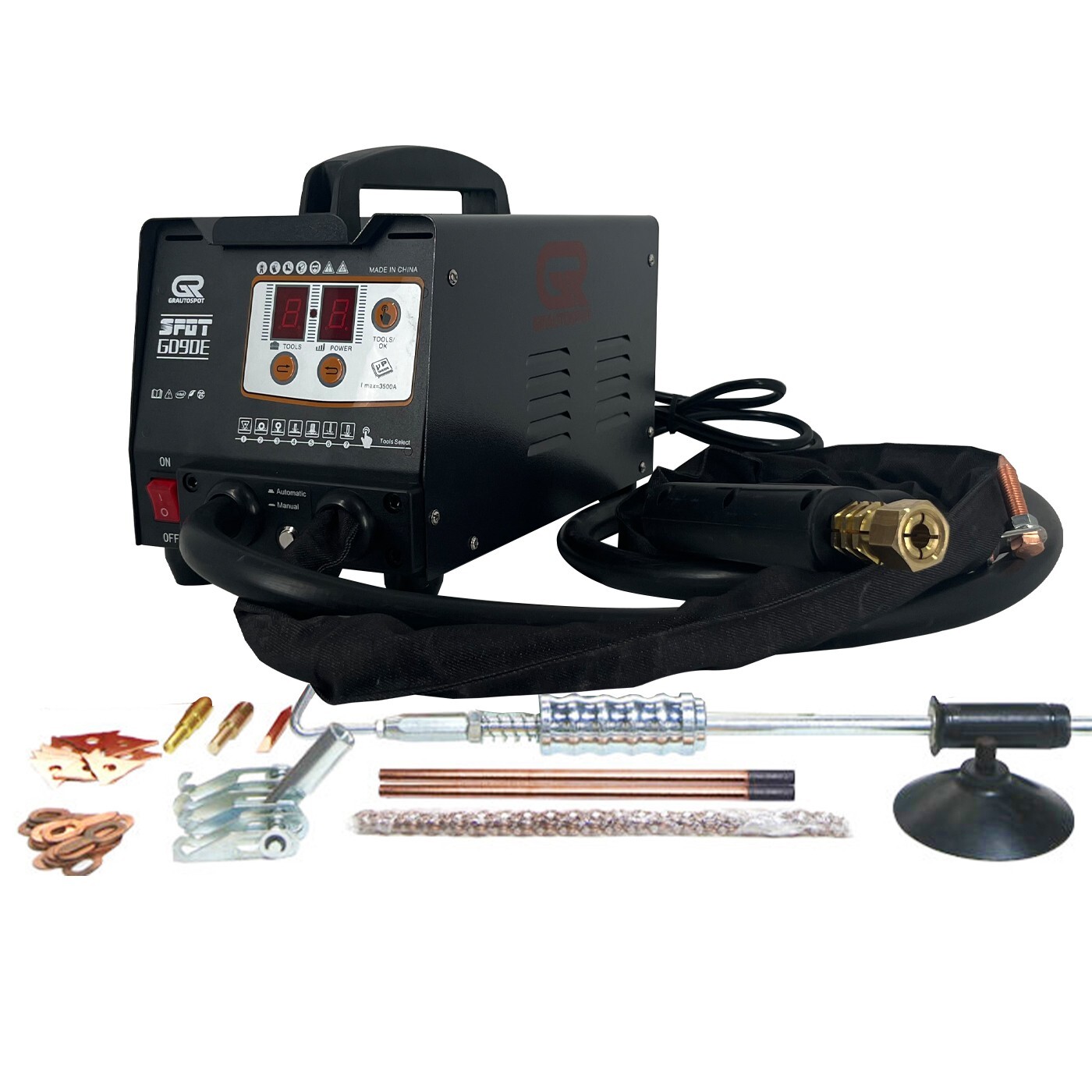 90E 3KW Panel Spot Puller Dent Repair Vehicle Multispot Dent Repair ...