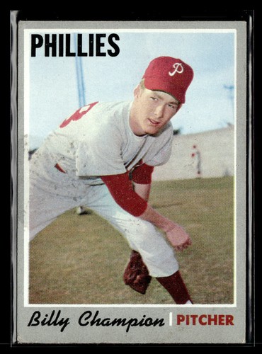 1970 Topps #149 Billy Champion VG | eBay