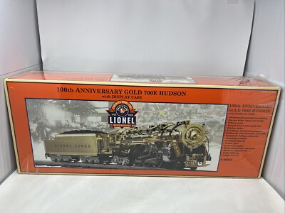 Lionel 6-28062 100th Anniversary Gold 700E Hudson Locomotive SEALED (NO ...