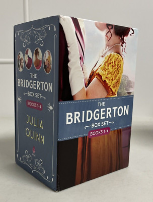 The Bridgerton 4 Book Set Books 1-4 Paperback by Julia Quinn | eBay